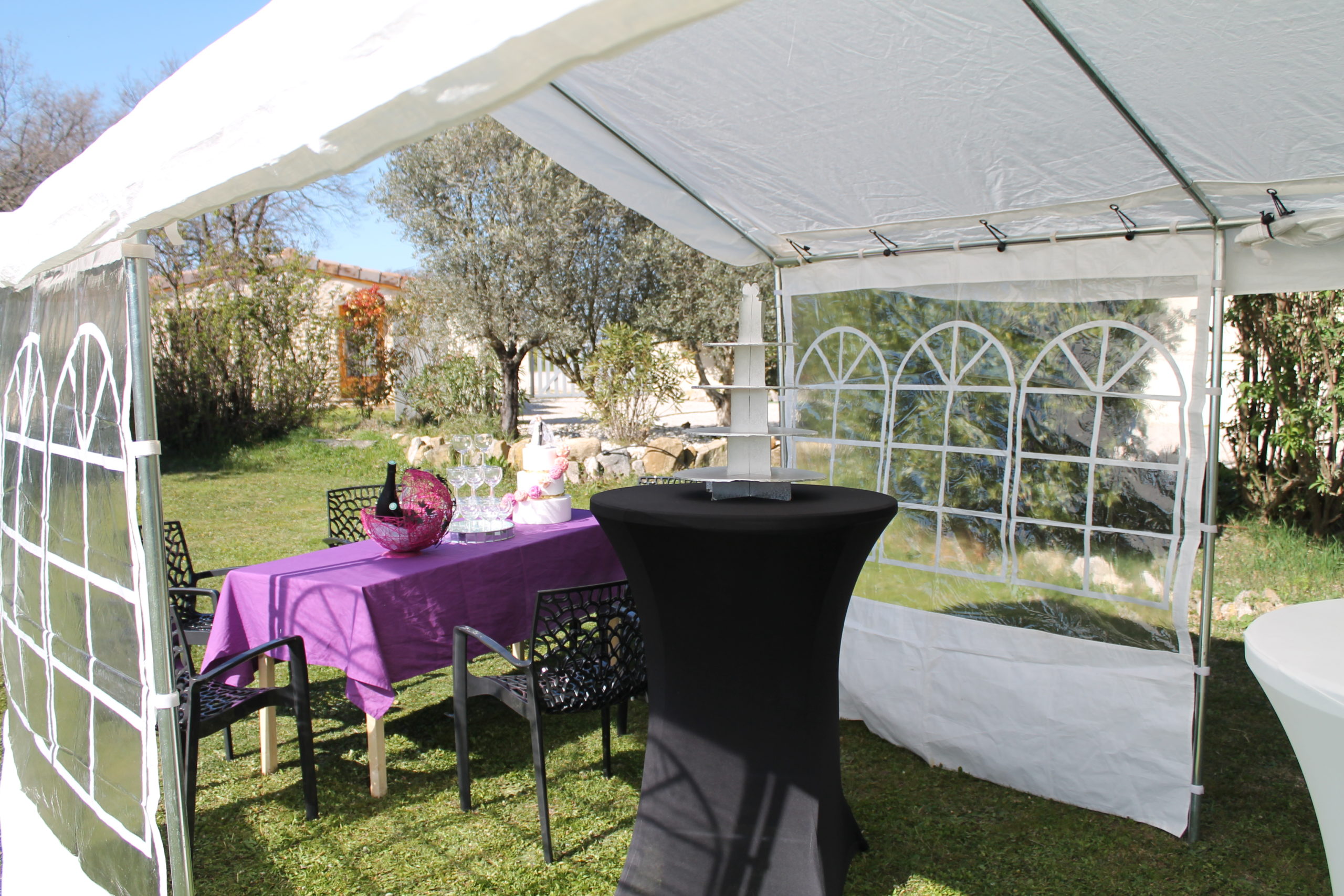 Location espace de réception privé pour mariages et anniversaires